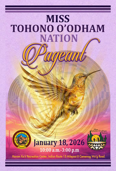 2026 Miss Tohono O'odham Nation Pageant Program - Tohono O'odham Nation